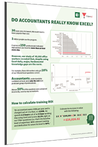 Infographic - Do accountants really know Excel?