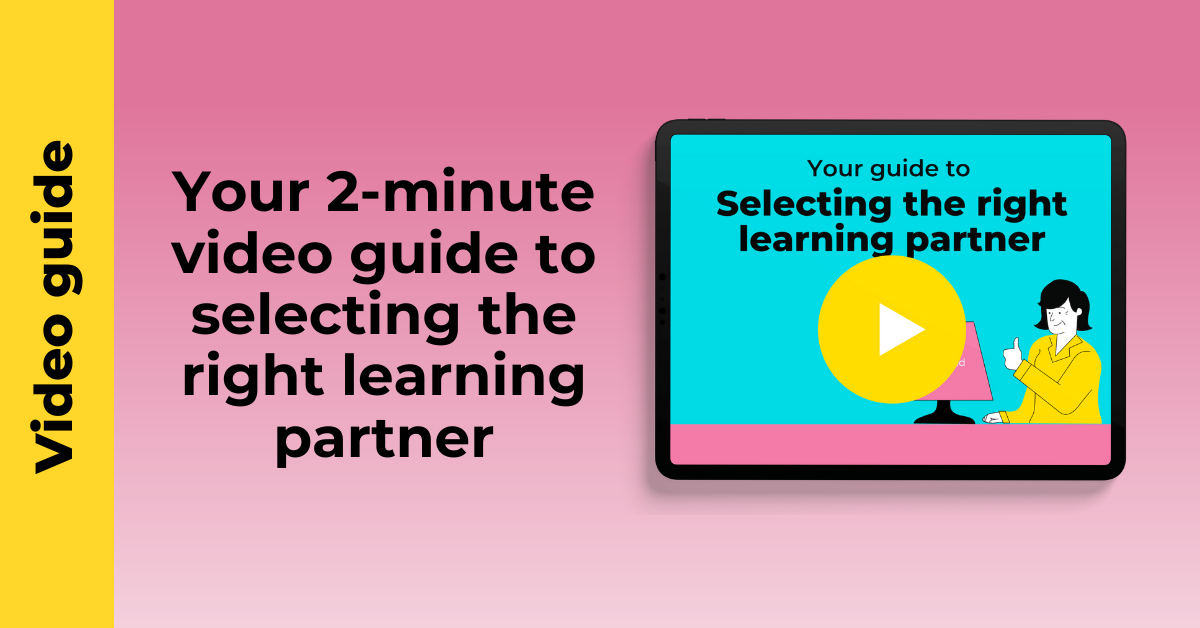Guide to selecting the right learning partner | Filtered